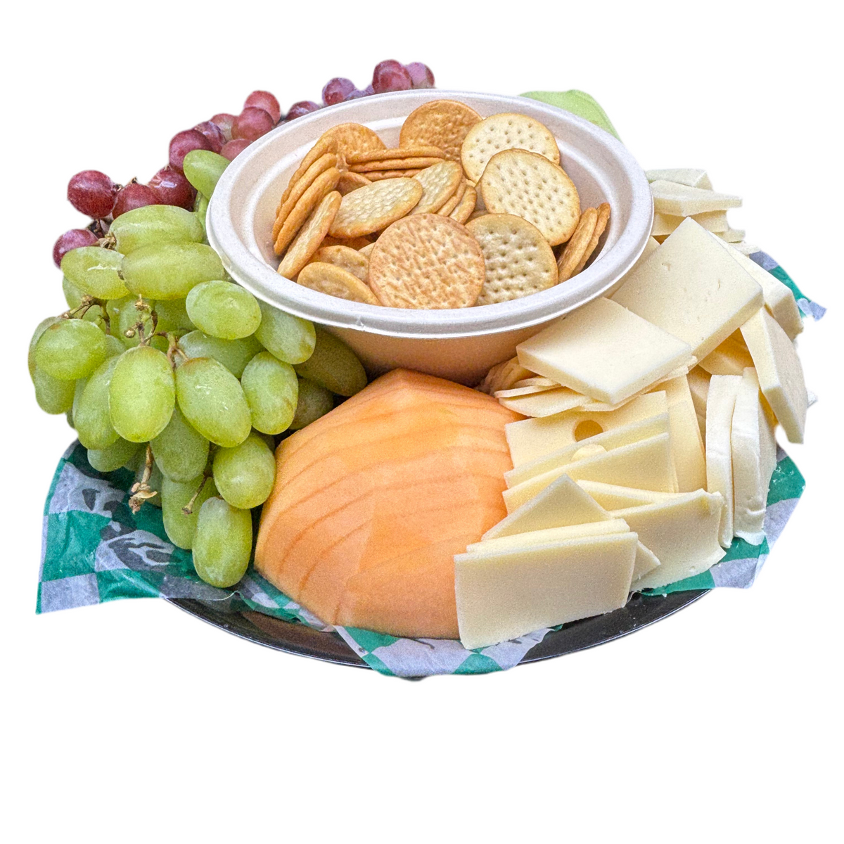 Cheese, Fruit & Cracker Platter – Lou's Restaurant & Bakery